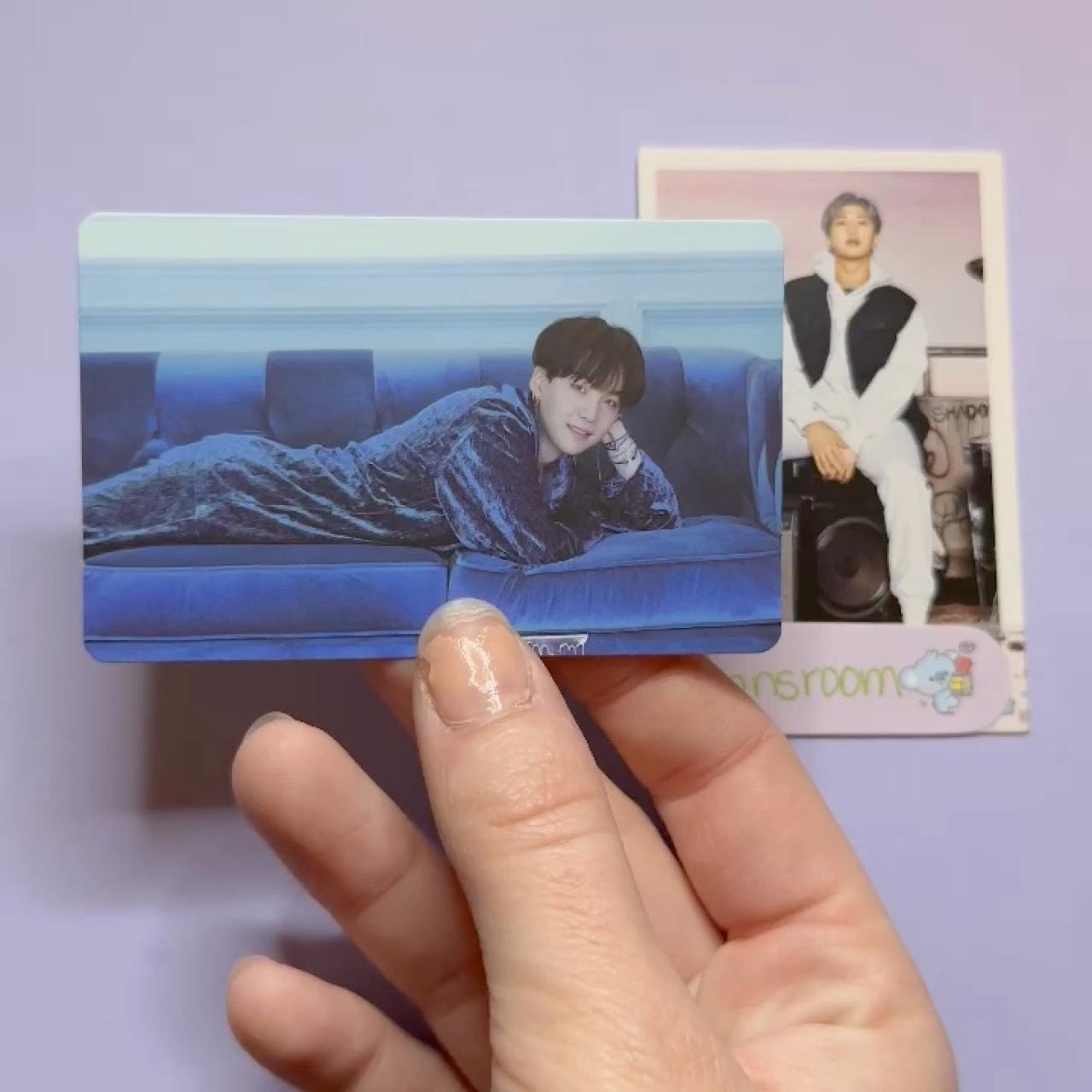 Yoongi Photocard BE essential version AUTO BUY IS... - Depop