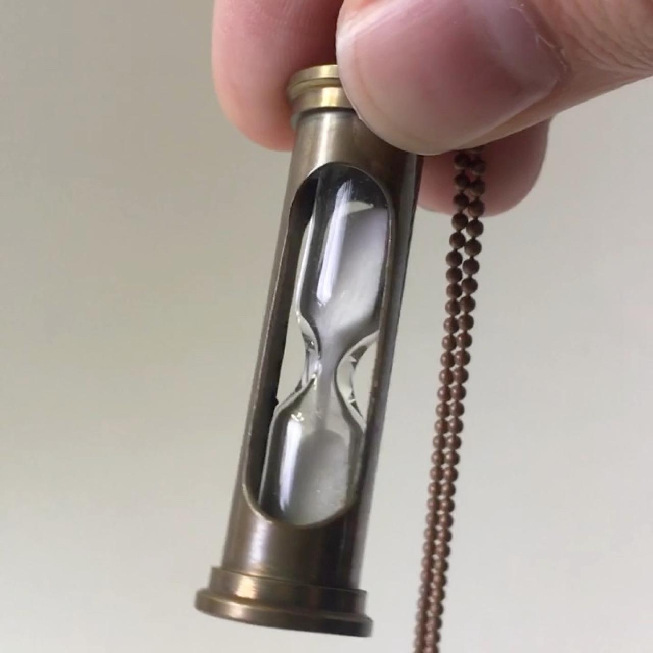 Super cute mini hourglass necklace!! This is such a... - Depop