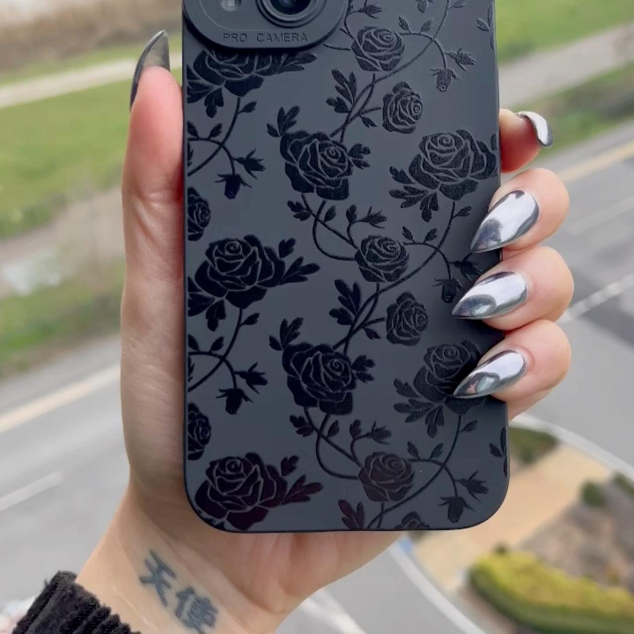Black Phone-cases | Depop