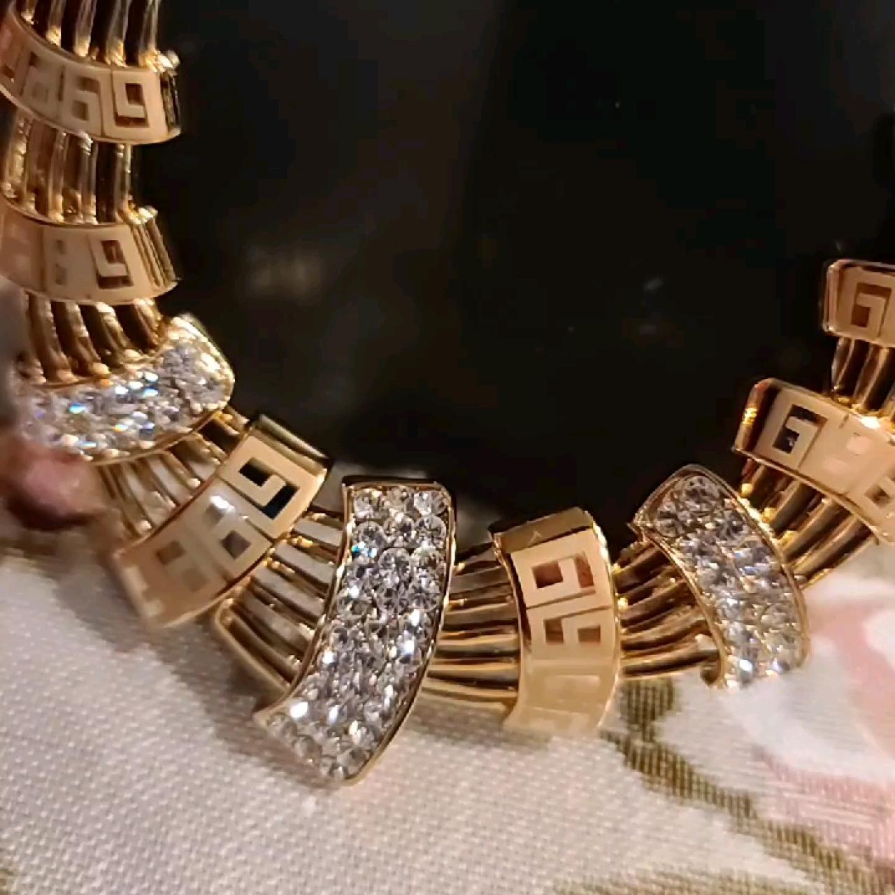 Versace Women's Gold and Silver Jewellery | Depop