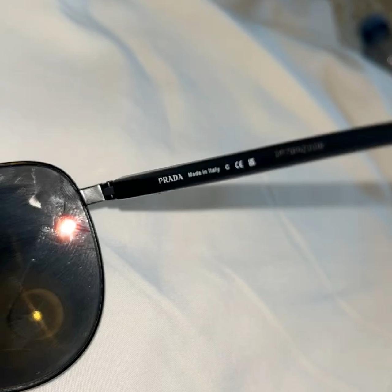 PRADA Sunglasses, worn a number of times but still... - Depop