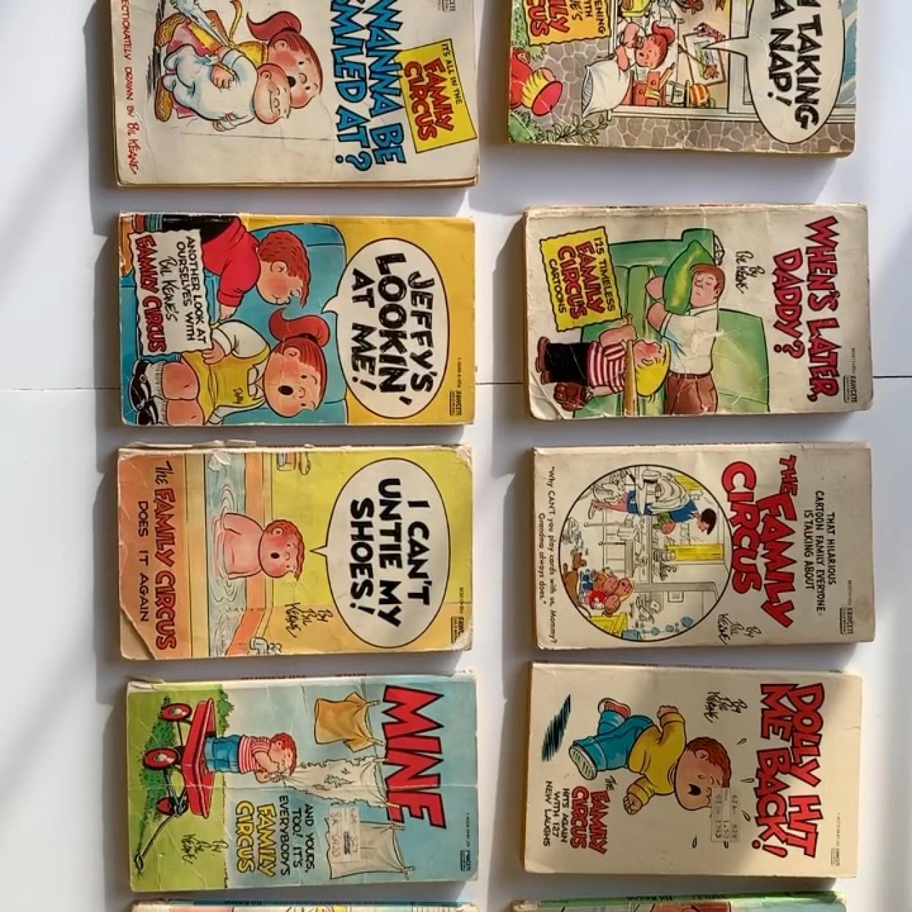 The Family Circus by Bil Keane This is a vintage... - Depop