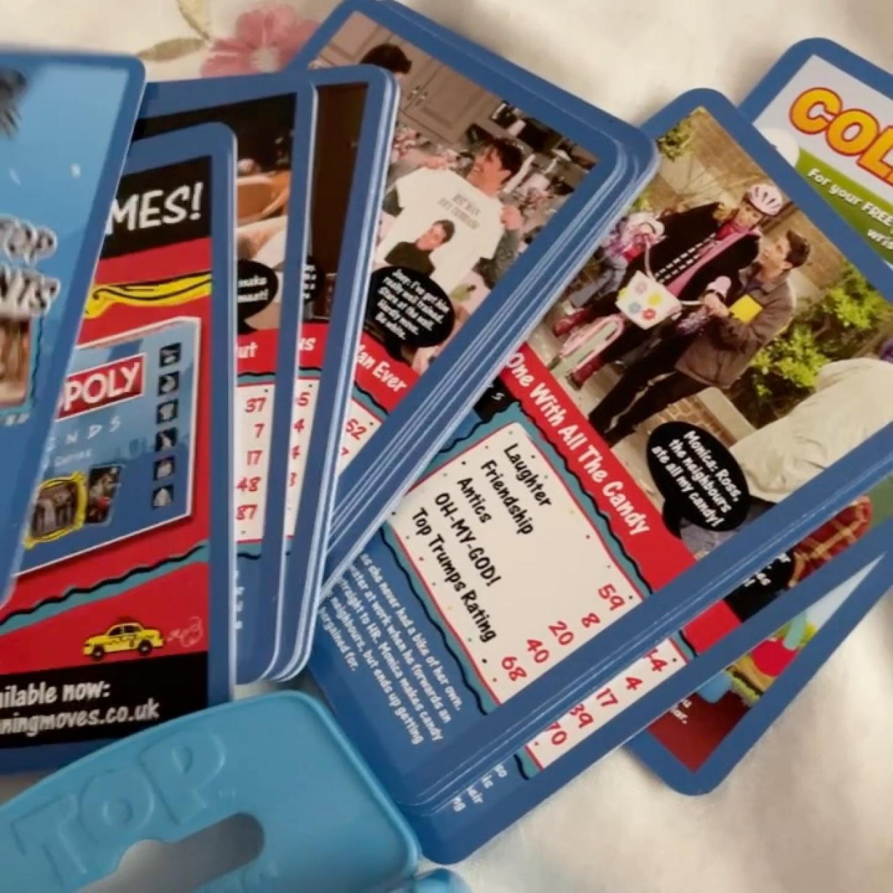 🐈☕️F.r.i.e.n.d.s Tv show top trumps cards! Top 30... - Depop