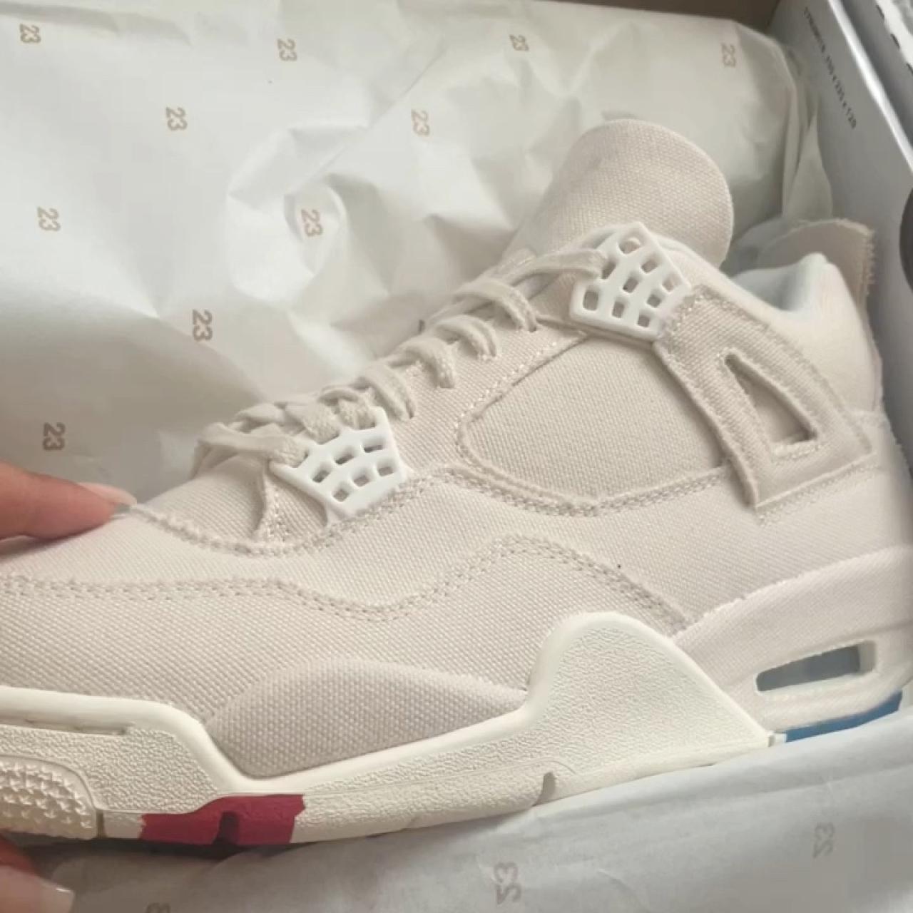Jordan 4s sail cement grey fire Brand new Won on... - Depop