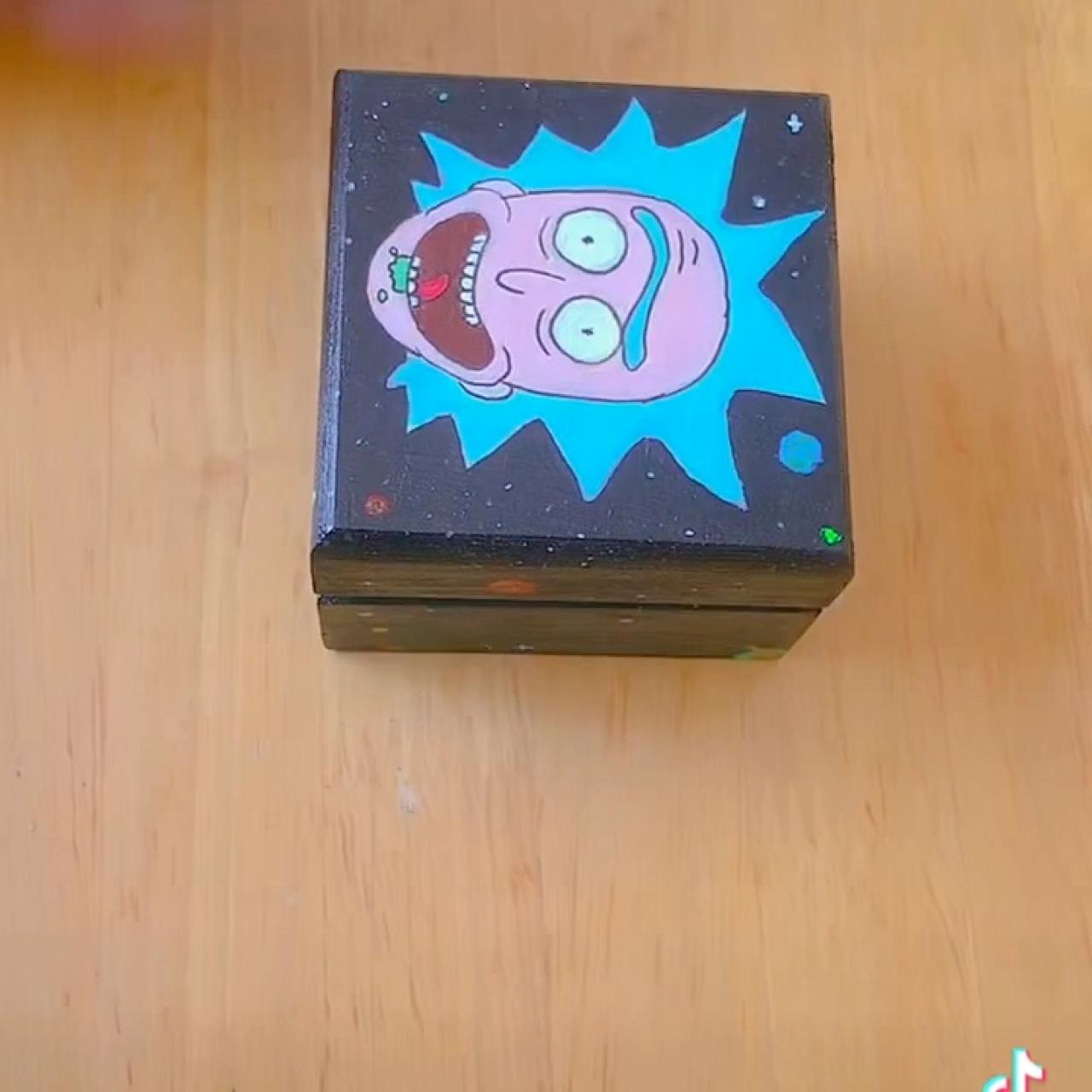 Rick Wood Storage Box || Jewellery Holder This is a... - Depop