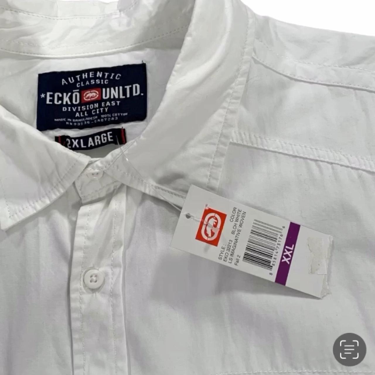 Ecko Unltd. Men's White Shirt | Depop
