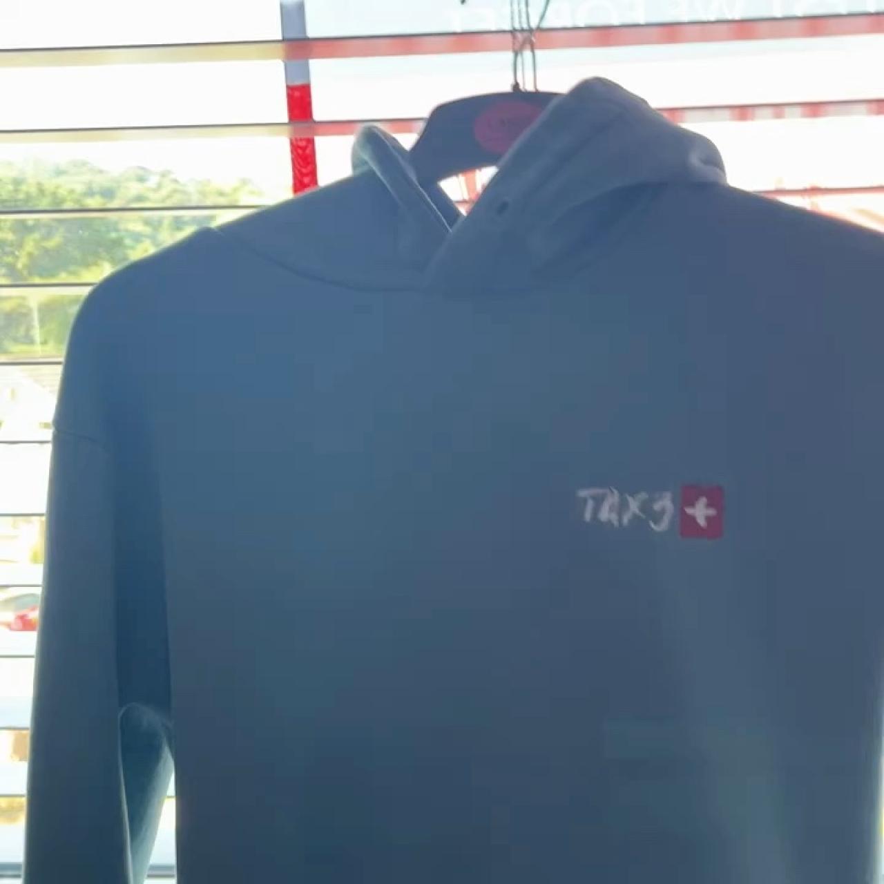 Men's Blue Hoodie | Depop