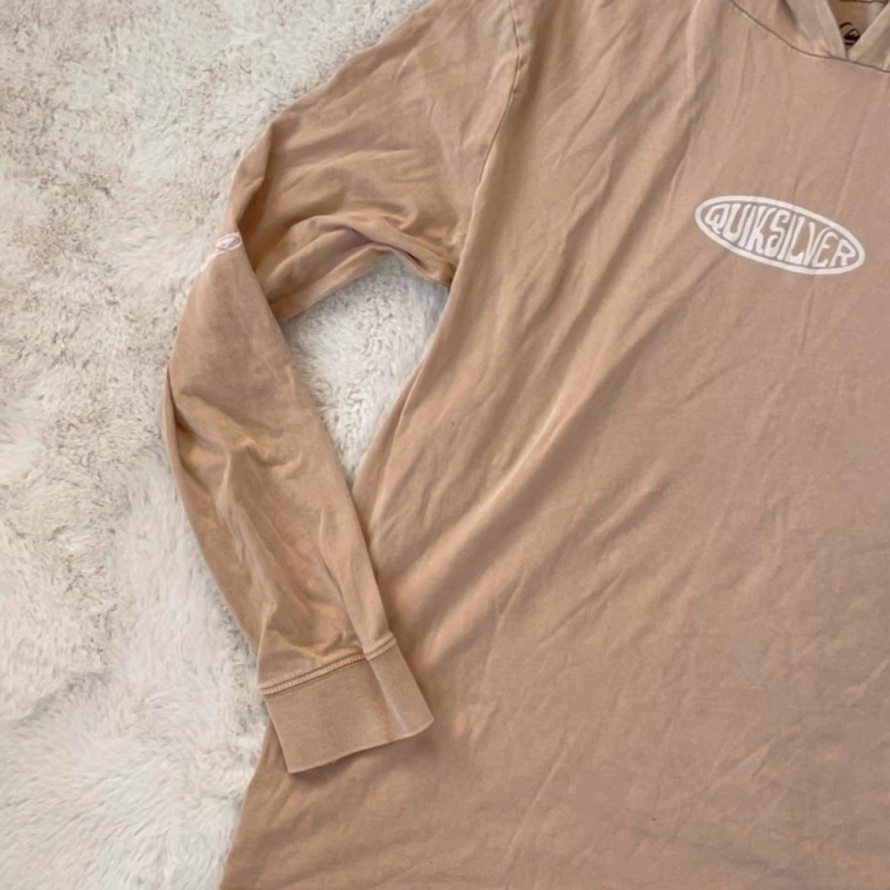 Quiksilver beige neutral tone quicksand lightweight... - Depop