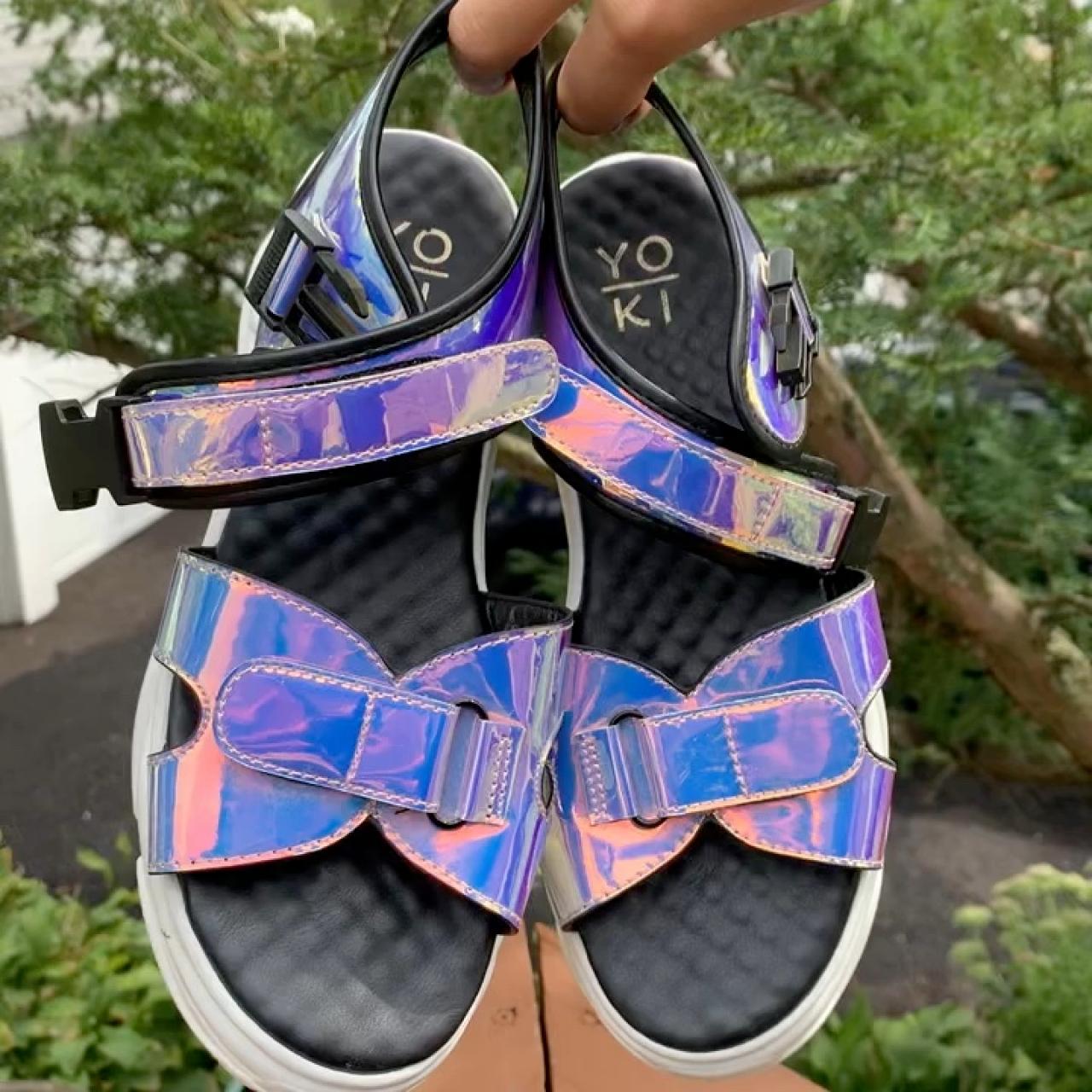 YRU Women's multi Sandals | Depop