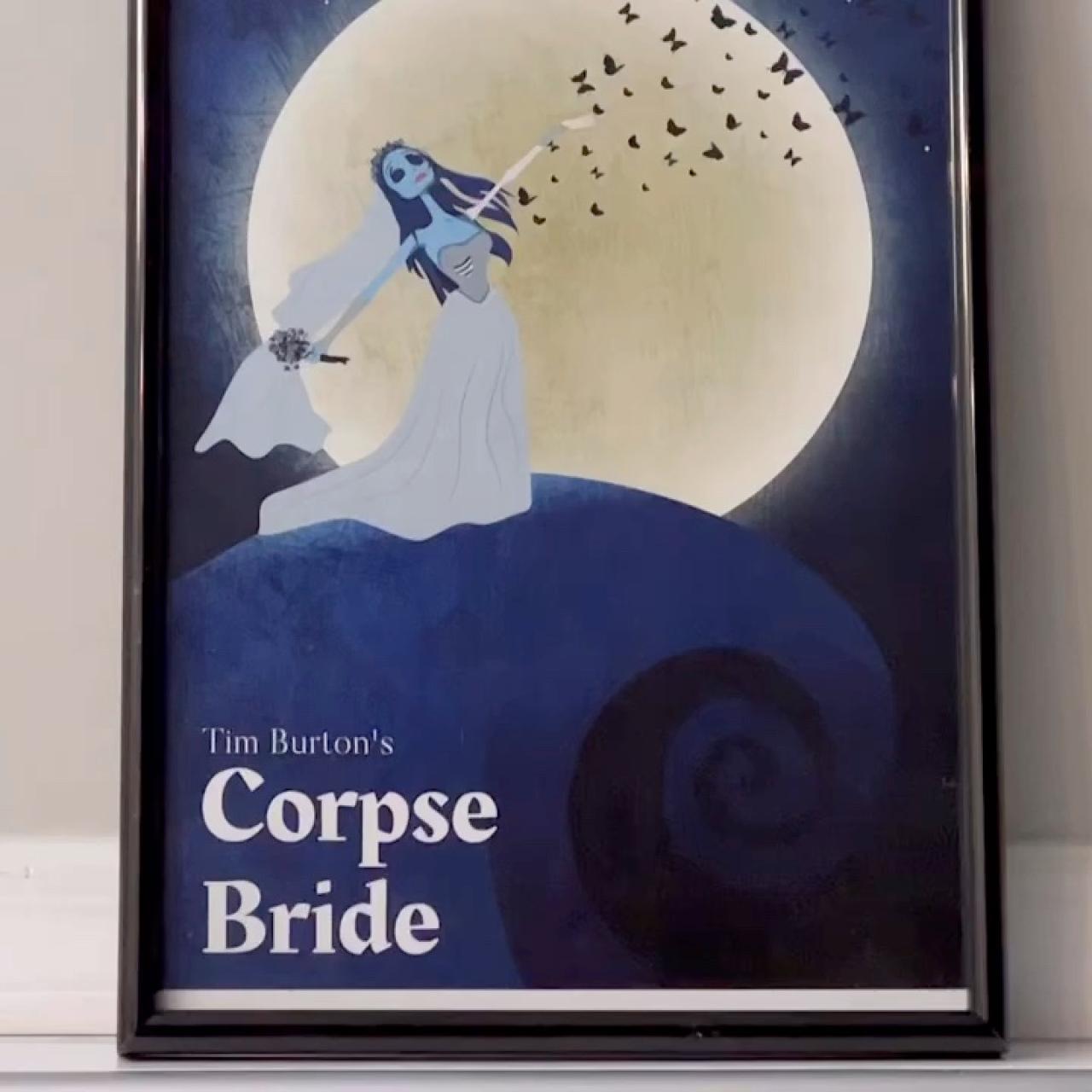 Corpse Bride Poster kept in excellent condition form... - Depop