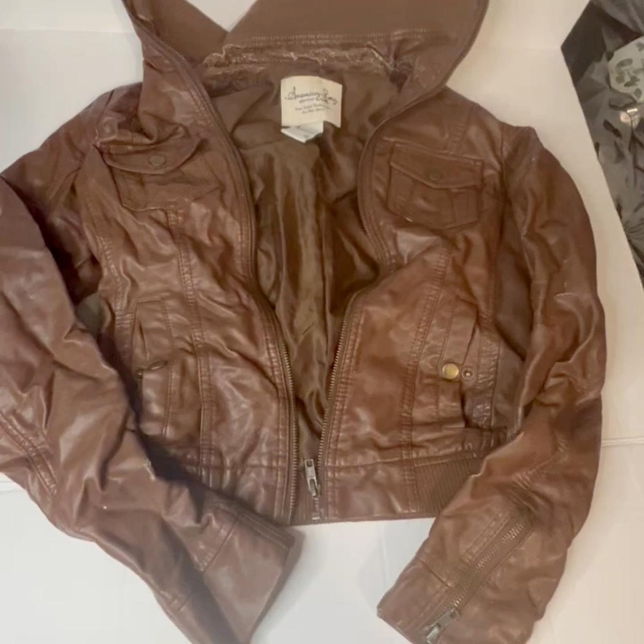 American Rag Cie Women's Brown Jacket | Depop