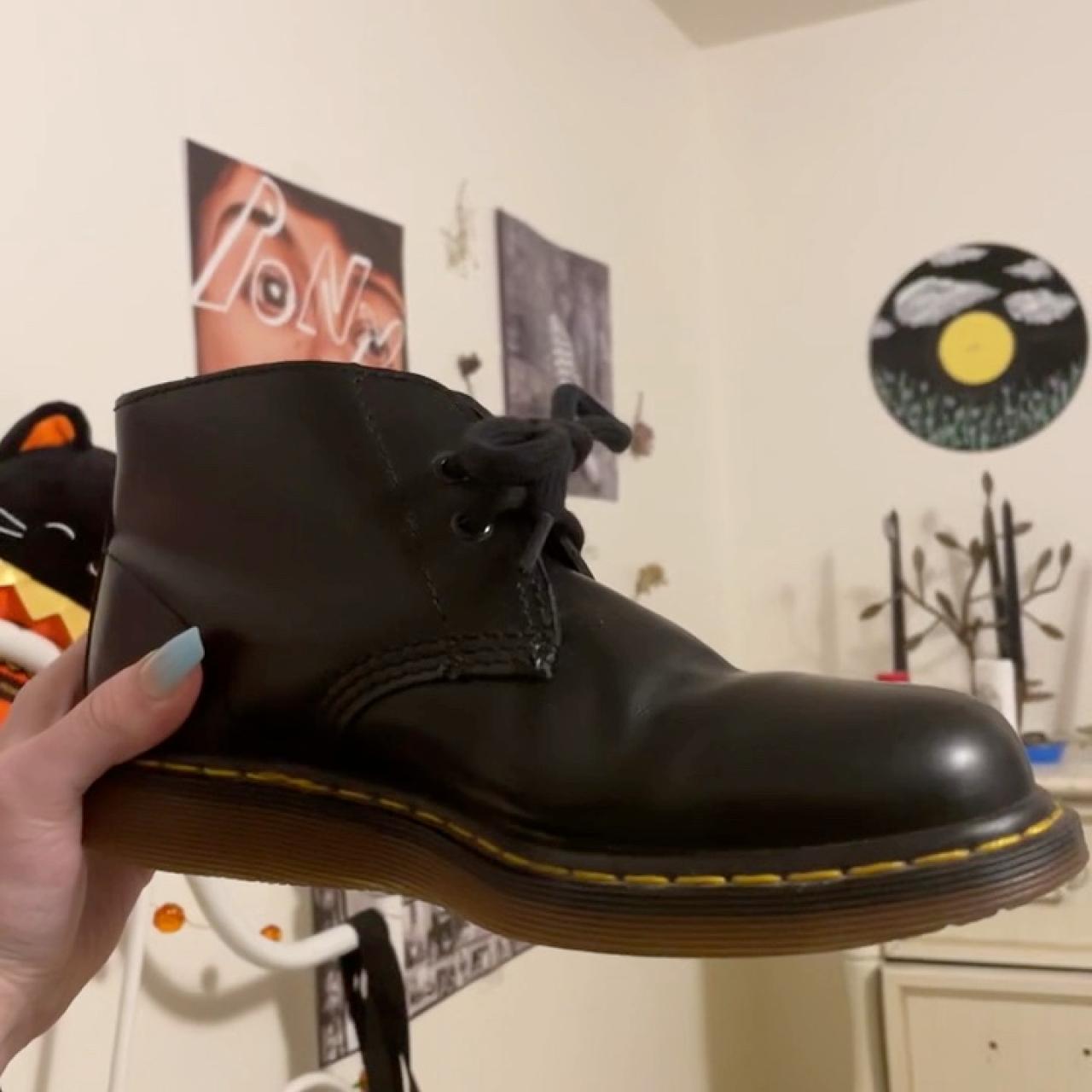 Doc martens low lace up boots. Super cute the only... - Depop