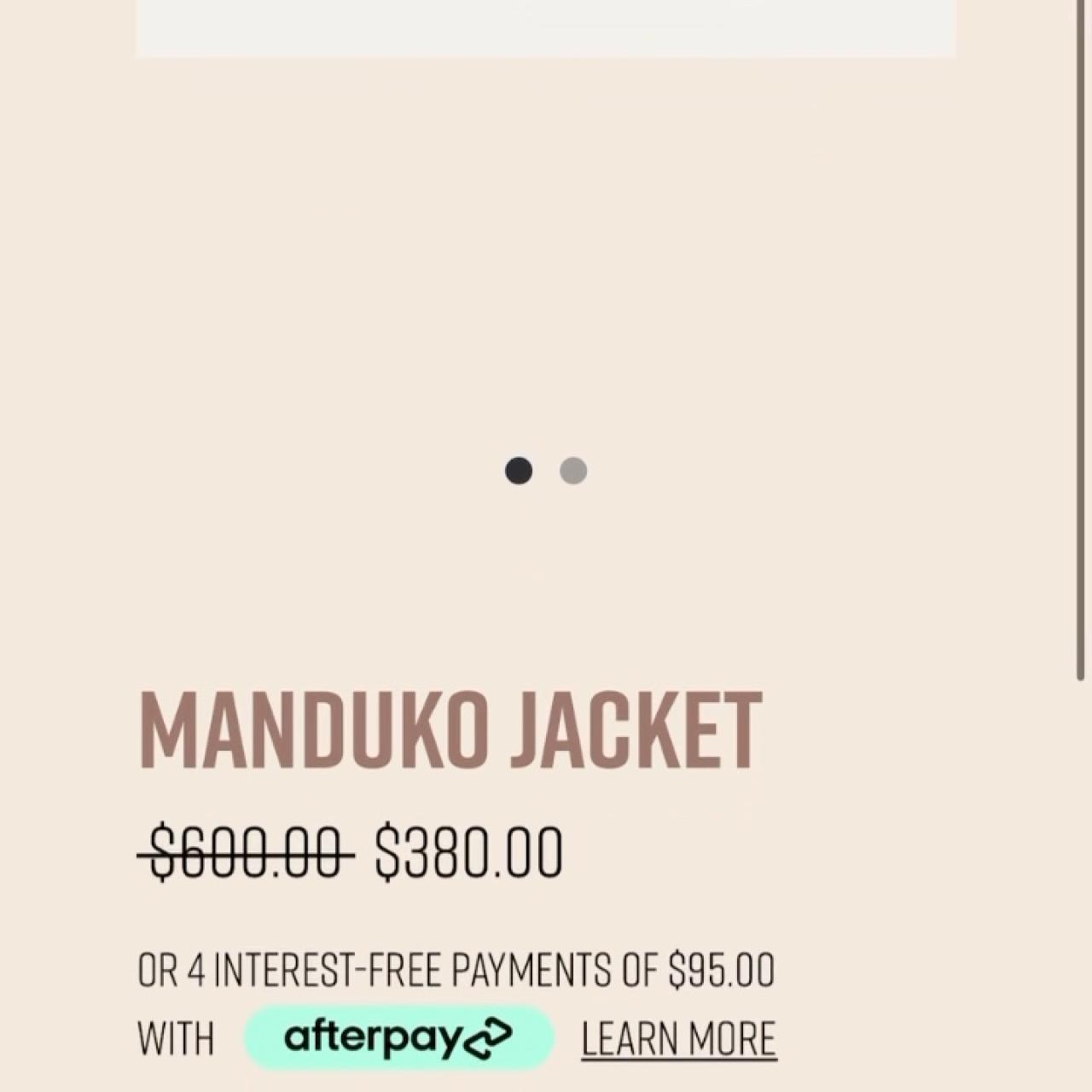 Women's Yellow and Blue Coat | Depop